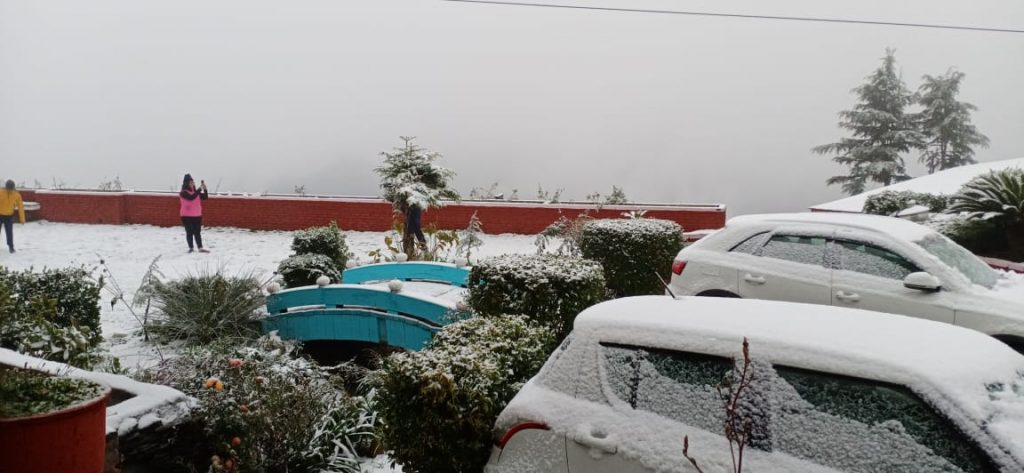 December First Snow Fall received Auli, Chopta, Harsil and Kanatal ...