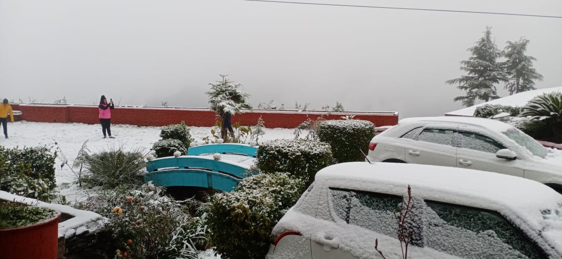 December First Snow Fall received Auli, Chopta, Harsil and Kanatal ...